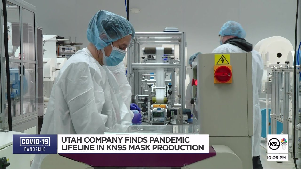 Utah mask manufacturer finds unexpected lifeline during COVID-19 surge ...