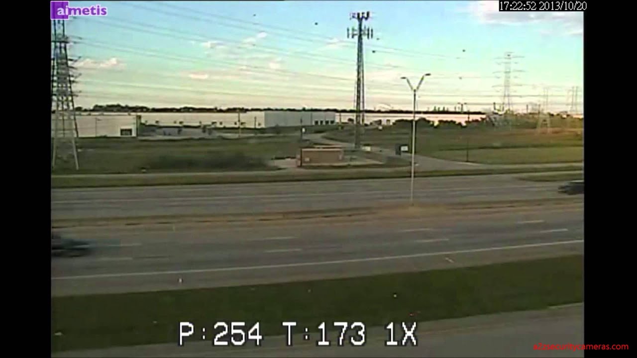 Solar Powered Camera Wireless PTZ System Highway Surveillance - YouTube