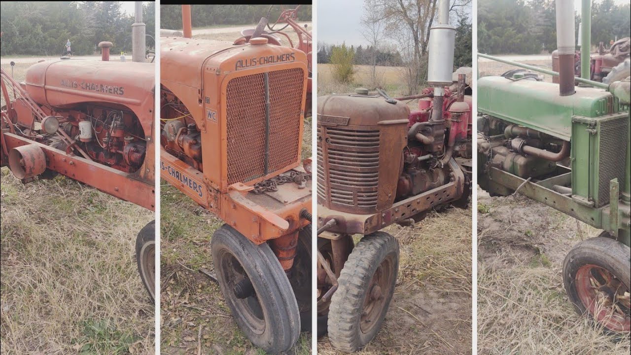 Barn find tractors come home - YouTube