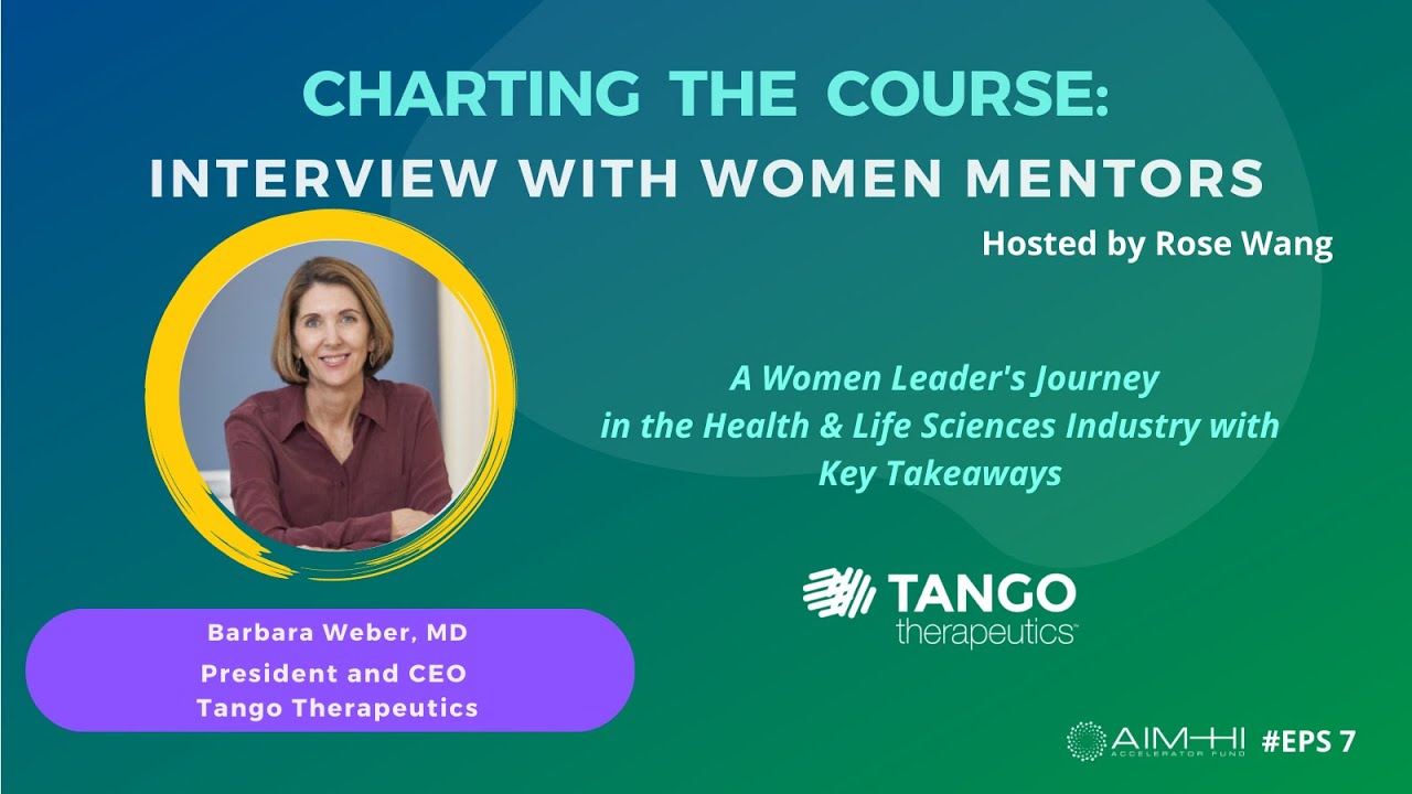 Charting the Course: Interviews with Women Mentors - Dr. Barbara Weber ...
