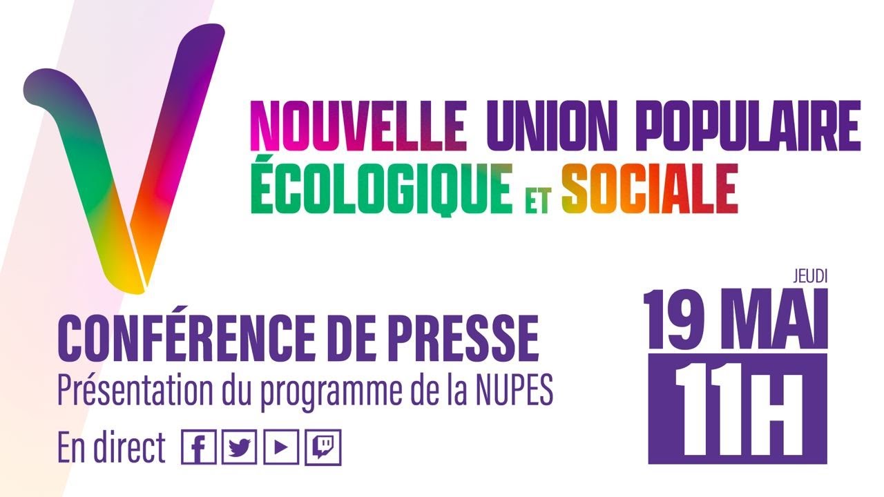 Présentation du programme de la NUPES - YouTube