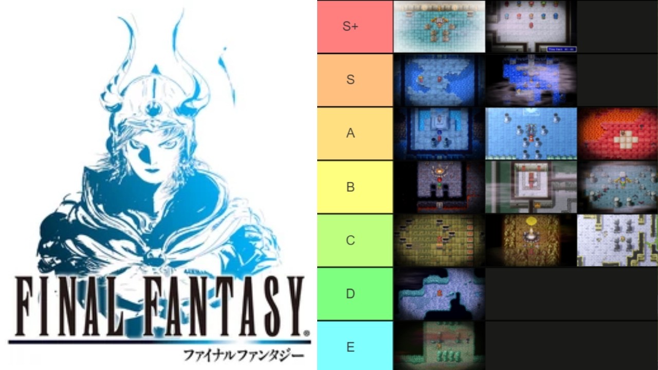 All 17 Final Fantasy Dungeons RANKED! (Final Fantasy Tier List) - YouTube