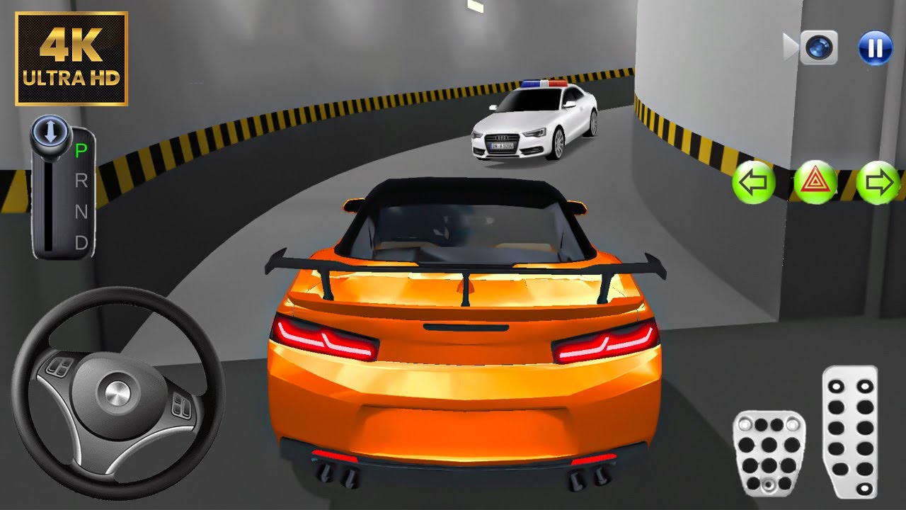 New Orange Car Mercedes G70 For Parking- 3d Driving Class android game ...