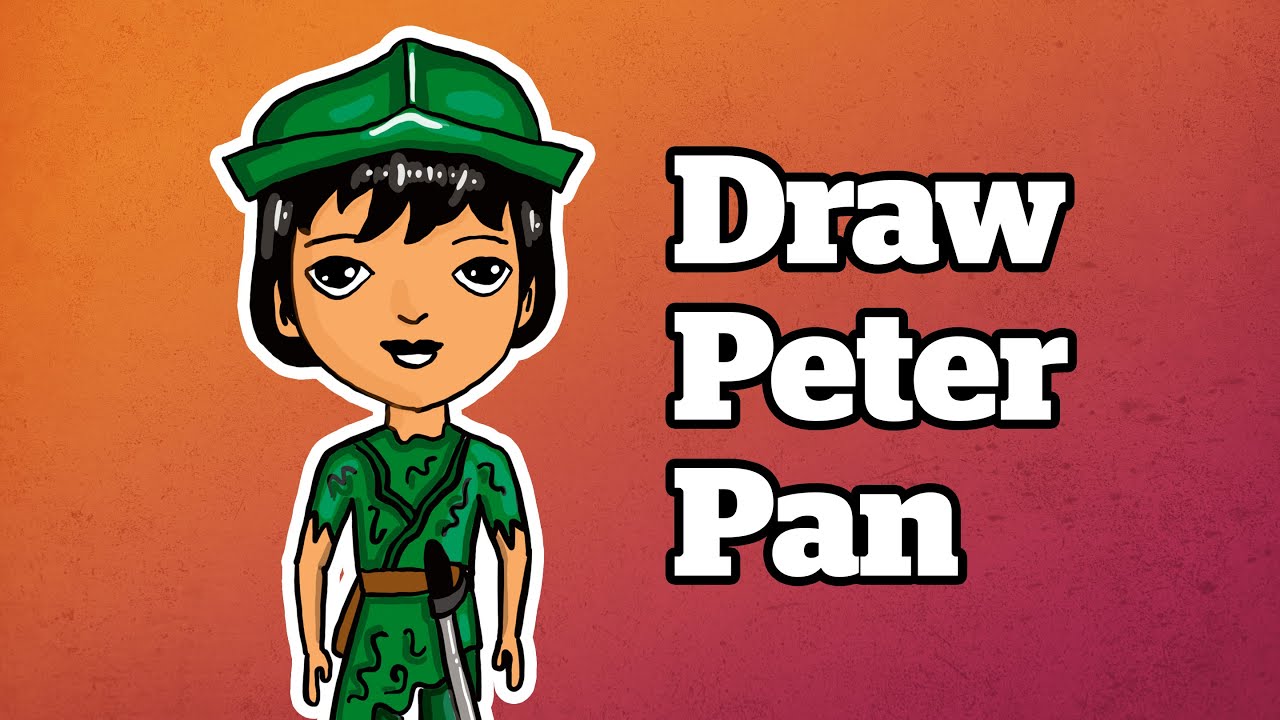 How to Draw Peter Pan • Peter Pan & Wendy - YouTube