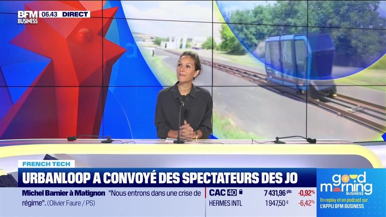 French Tech : Urbanloop, des capsules autonomes sur rails - YouTube