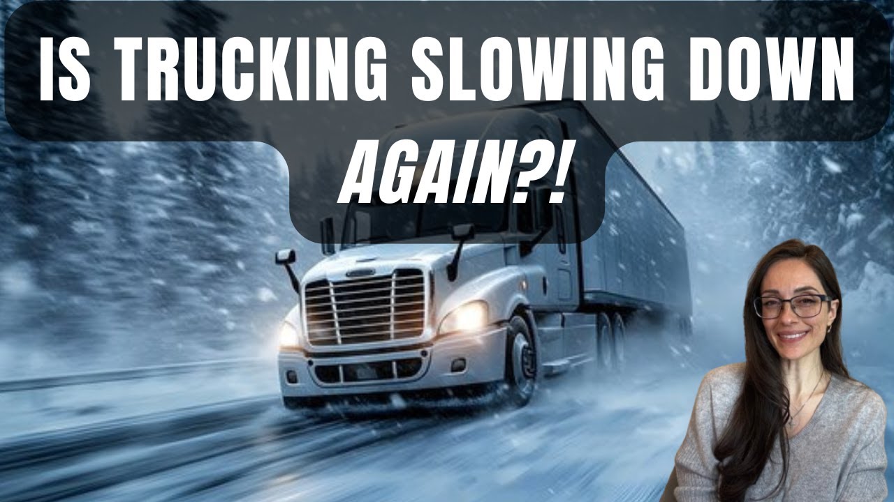 Trucking Market Update: Is Trucking Slowing Down AGAIN?! - YouTube