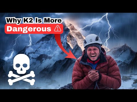Why K2 Kills More Climbers Than Everest: The Terrifying Truth Behind the Savage Peak(23% Death ...