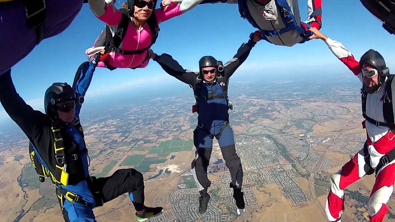 8-WAY Hybrid Skydive SAC - YouTube