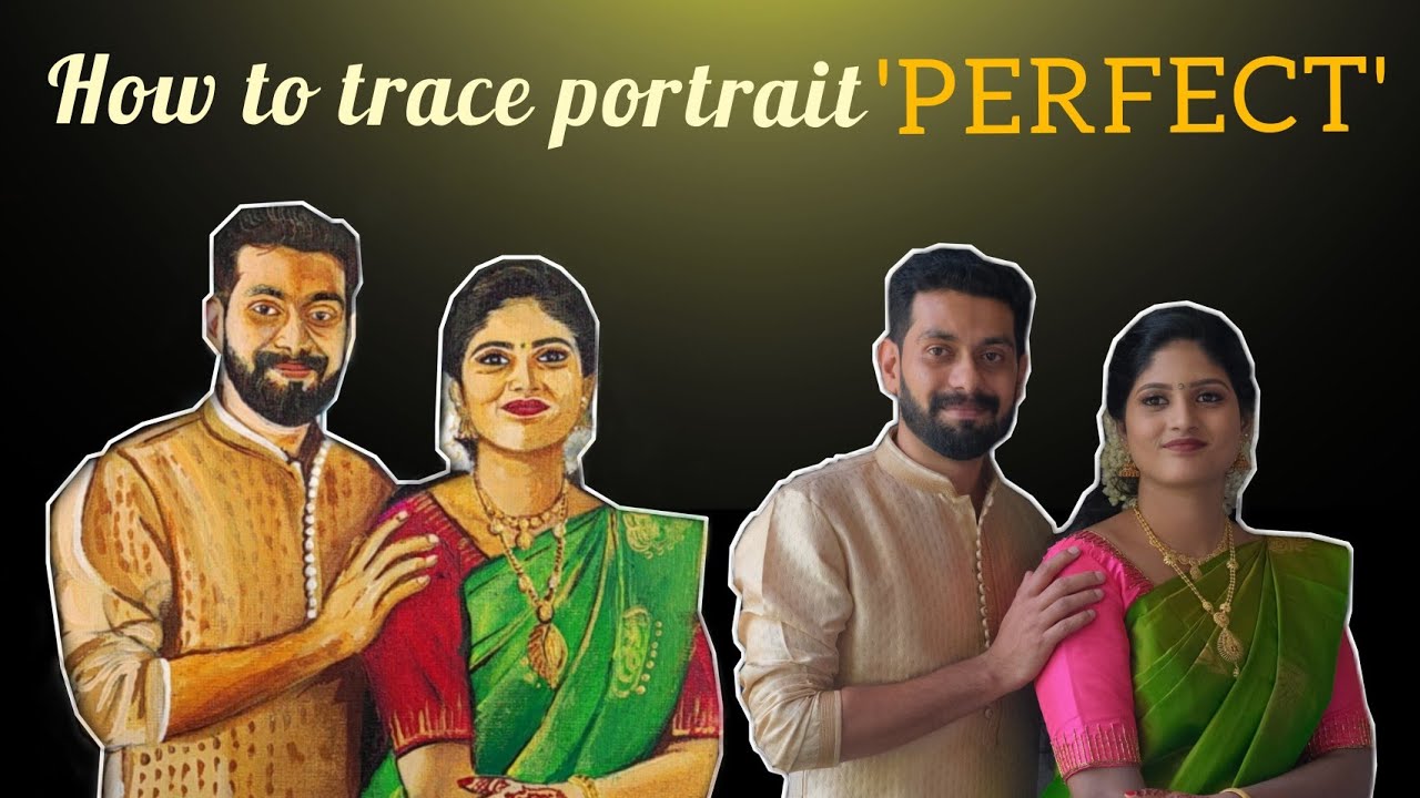 Must try this 5 steps to trace a portrait How to trace portrait ...