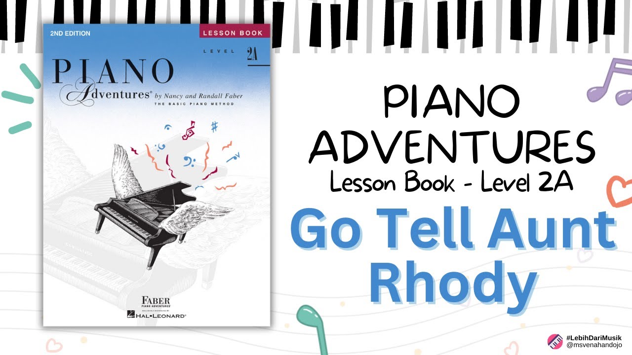 Go Tell Aunt Rhody from Faber Piano Adventures Level 2A - Lesson Book ...