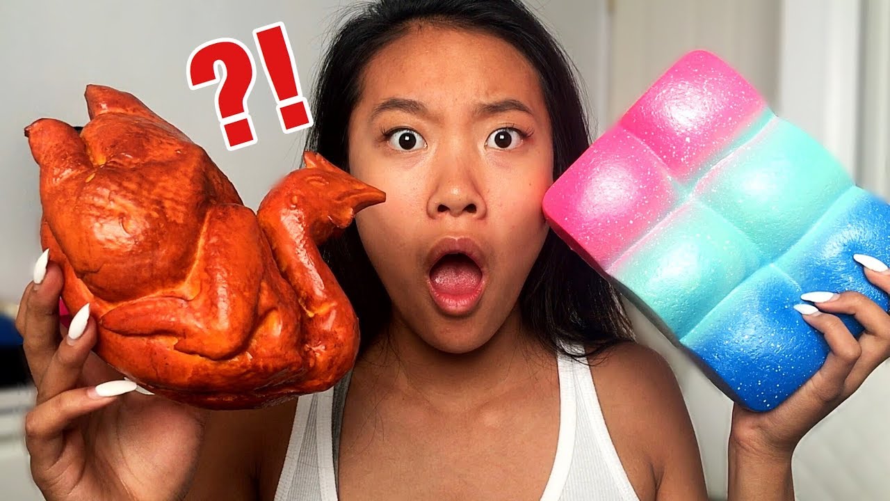 WEIRDEST SQUISHY PACKAGE EVER!! Huge GearBest Squishy Package! - YouTube