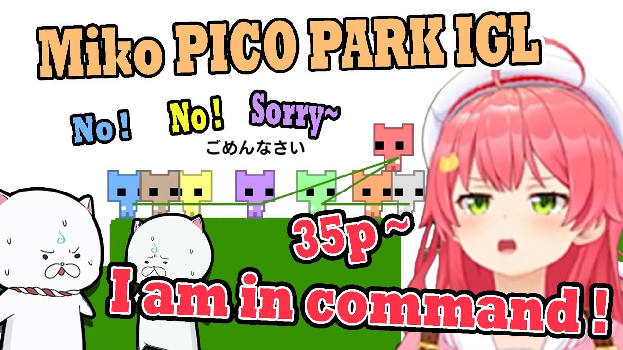 Miko leading seven Elite 35p through PICO PARK 2 but she’s the first ...