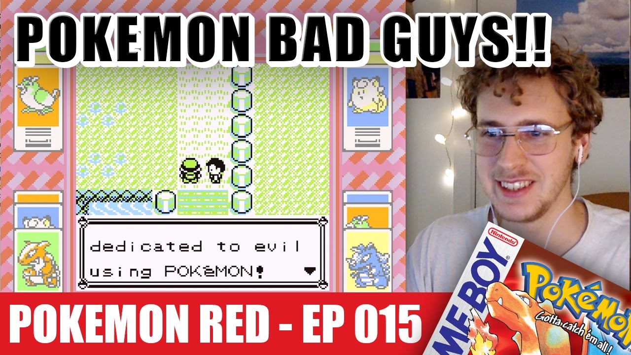 USING POKEMON FOR EVIL?? - Pokémon Red Walkthrough Part 15 - YouTube