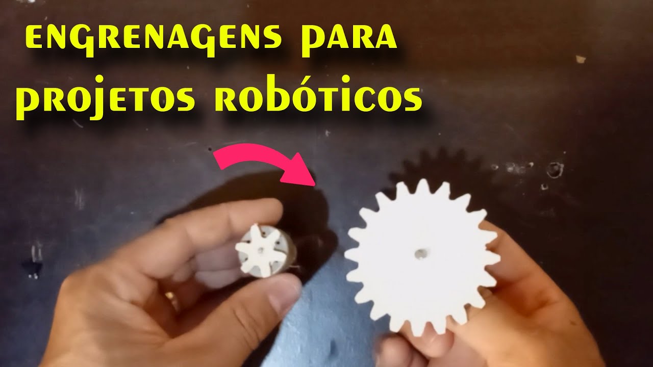 Como fazer engrenagem melhor método com plastico, pvc, papelão, mdf ...