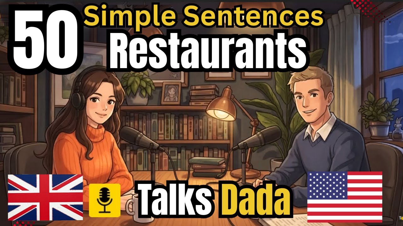 50 Sentences & Phrases for Restaurants & Ordering Food English ...