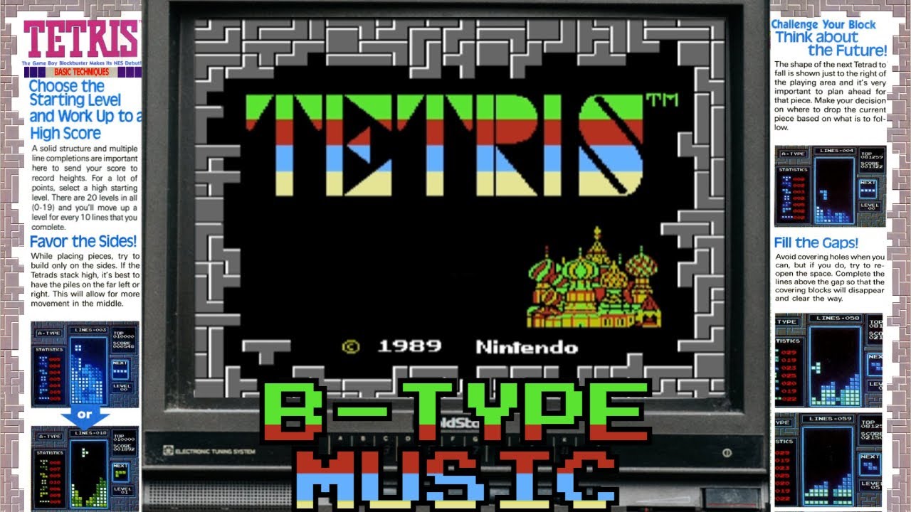 Tetris B Type Music - YouTube