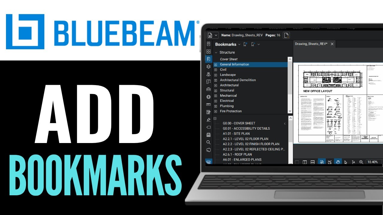How To Add Bookmarks in Bluebeam 2026 (EASY GUIDE) - YouTube