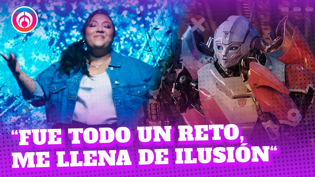 Michelle Rodríguez feliz de pertenecer al doblaje de 'Transformers' - YouTube