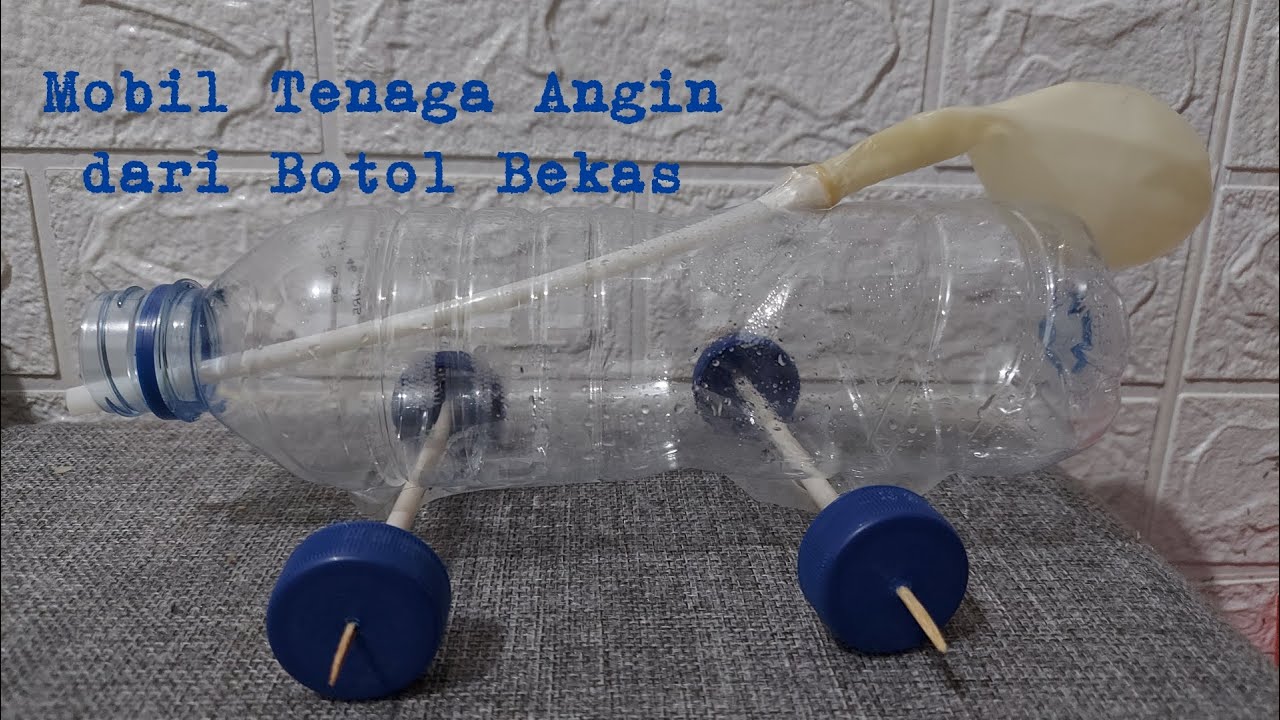 Membuat mobilan Tenaga Angin || Perubahan Energi Angin Menjadi Energi ...