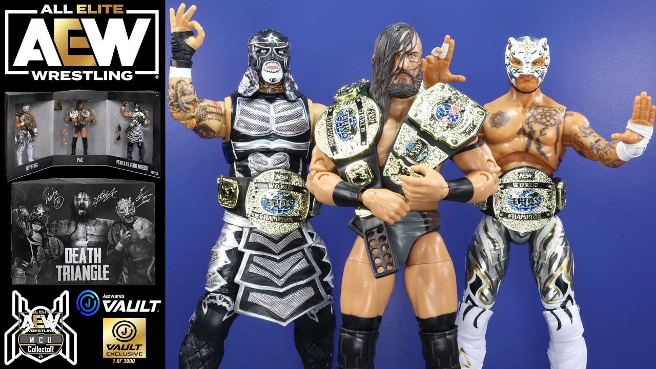 AEW Unrivaled 141 DEATH TRIANGLE Pac Fenix Penta Trios Champions ...