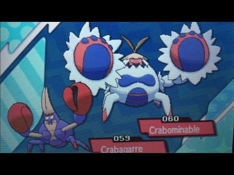 Crabagarre Chromatique / Shiny Crabrawler , the 2 936th ! - YouTube