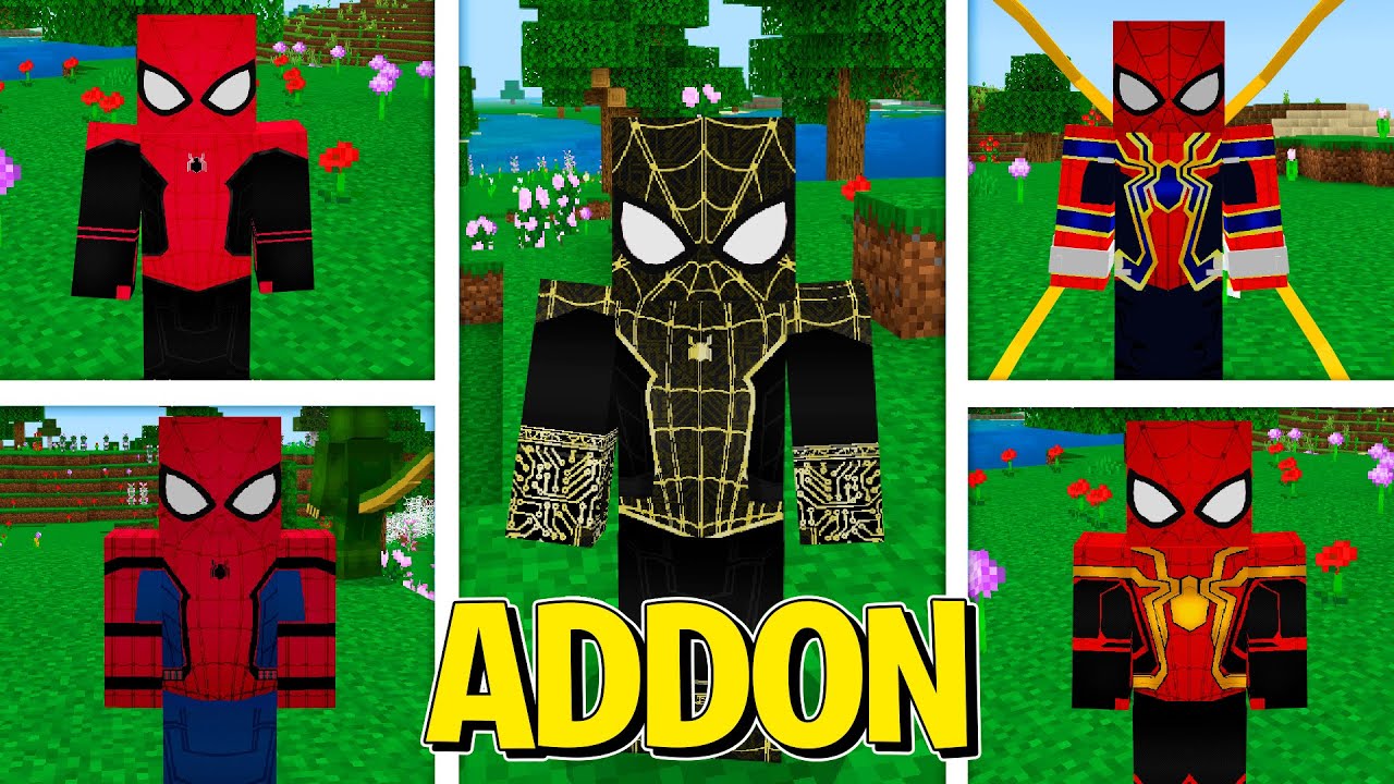 Novo Addon Do Homem Aranha Sem Volta Para Casa No Minecraft ‹‹ P3dru