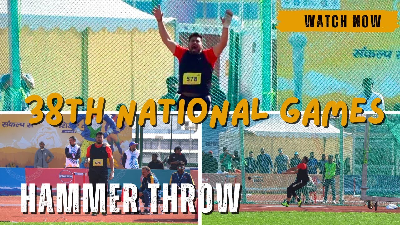 Hammer Throw Men’s Competition ( 38th National Games At Dehradun City ...
