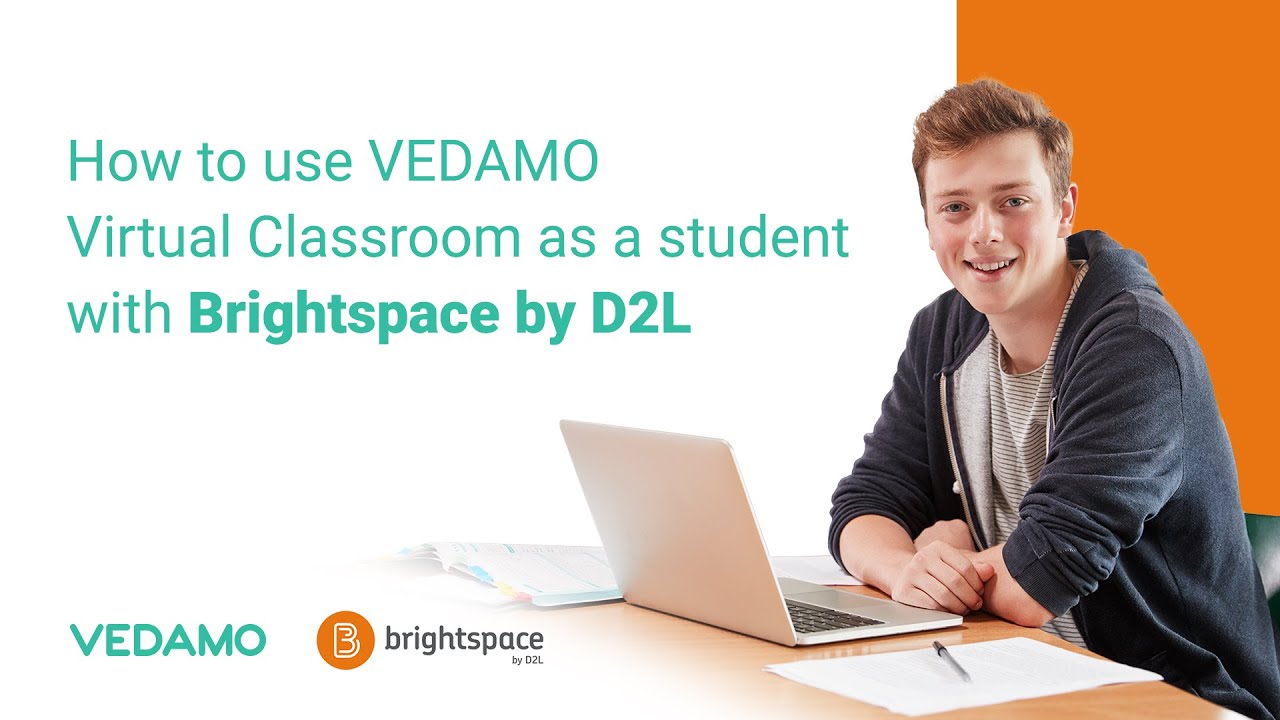 How to use VEDAMO Virtual Classroom as a Student with Brightspace by ...