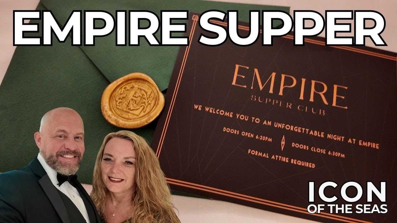We tried the 8 Course Meal at the Empire Supper Club - YouTube