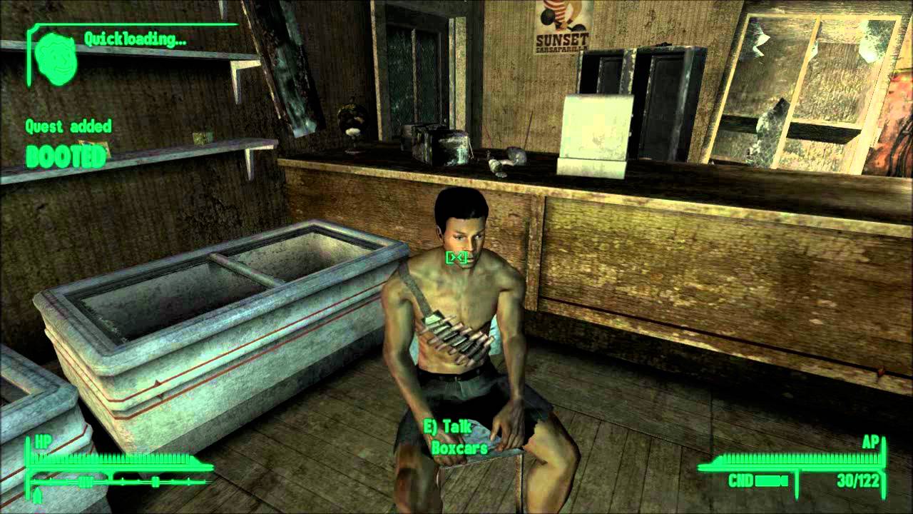 Fallout New Vegas PSR part 16: Broken Legs Guy - YouTube