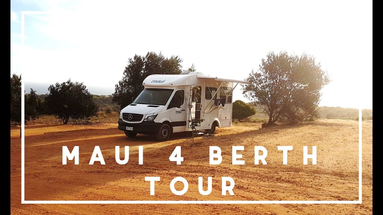 Maui Motorhome tour - 4 Berth Cascade (sorry for the bad audio) - YouTube