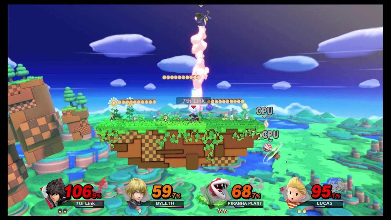 Super Smash Bros Ultimate: Shulk vs Byleth vs Piranha Plant vs Lucas ...