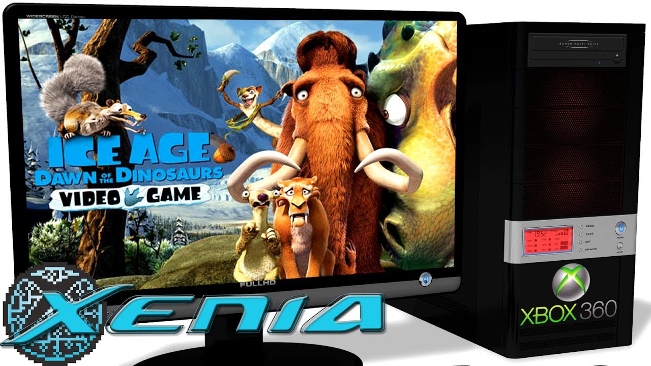 Xenia Xbox 360 Emulator - Ice Age 3 (2009). Ingame 60FPS. Vulkan #6 ...