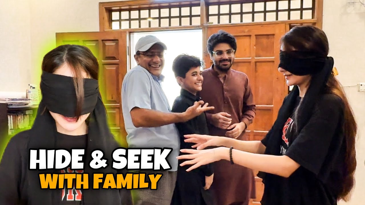 Extreme hide & seek with family😱 | Play dough challenge with aayan ...