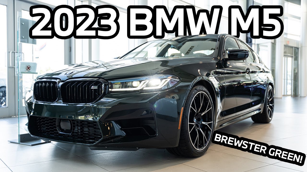 2023 BMW M5 Competition Individual Brewster Green Review - YouTube