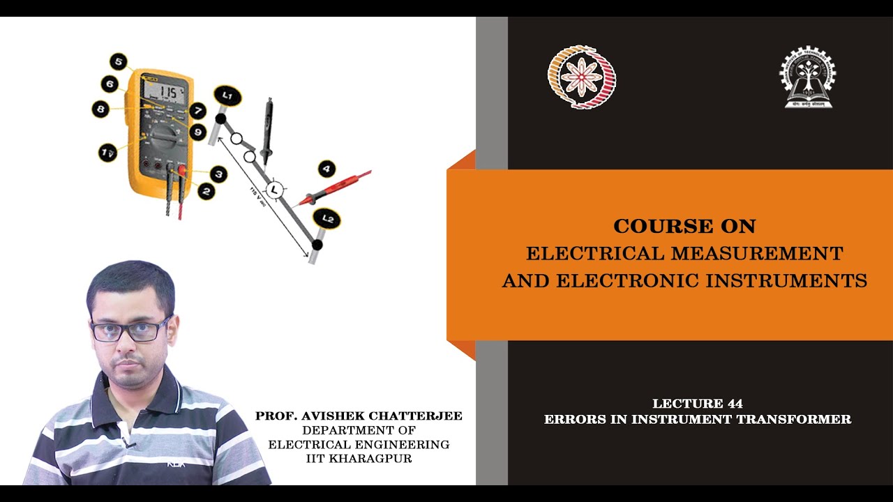 Lecture 44: Errors in Instrument transformer - YouTube