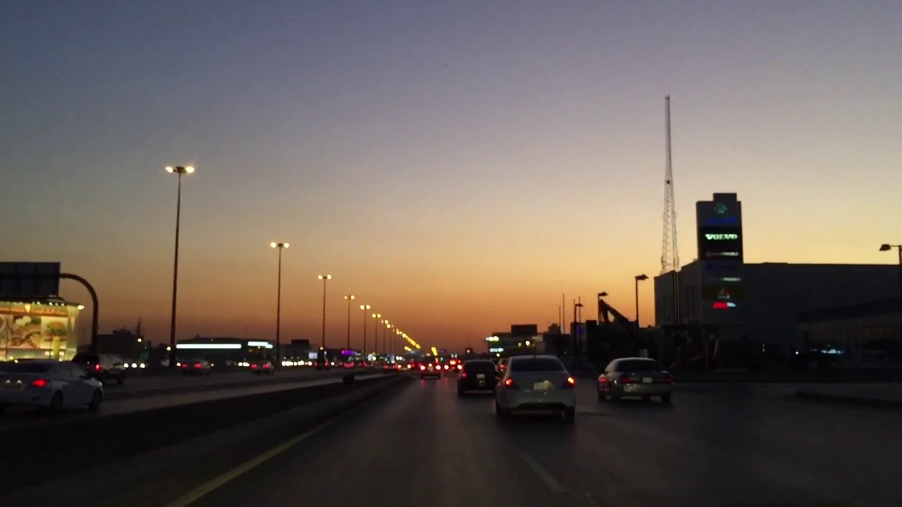 Riyadh City Drive | Saudi Arabia Beautiful Sunset | February 2020 - YouTube