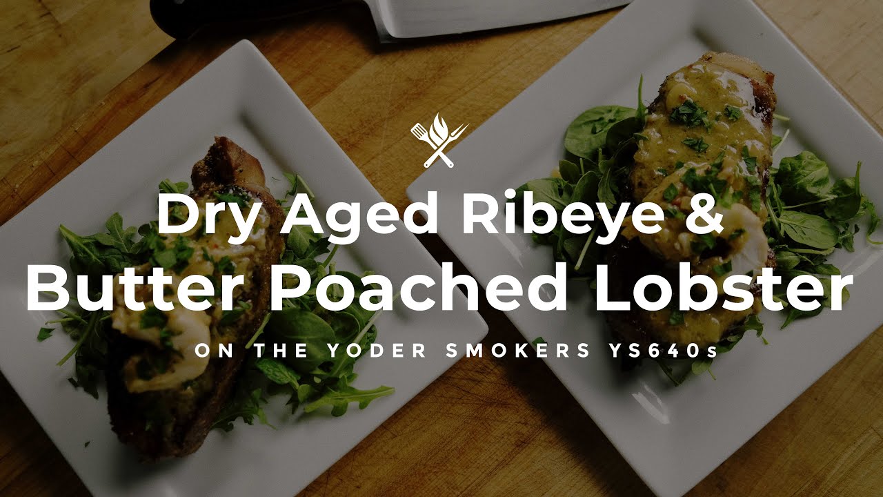 Steakhouse Surf & Turf at Home | Ribeye & Butter Poached Lobster - YouTube