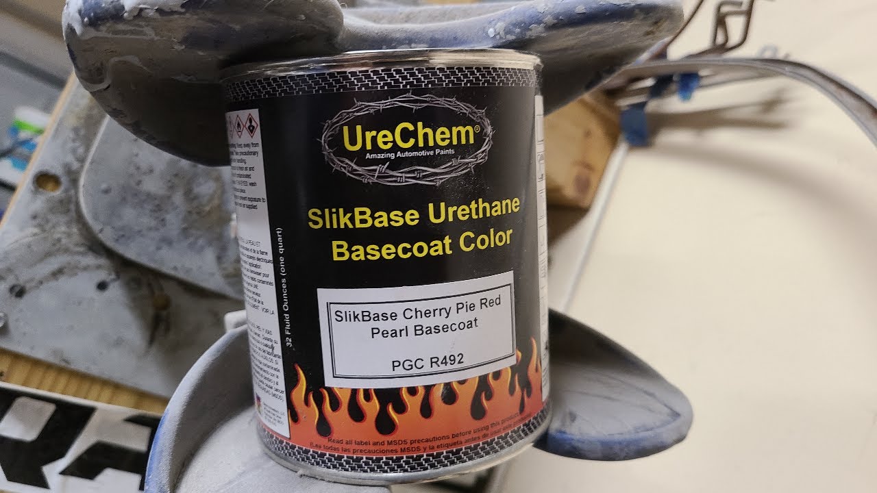 Urechem Cherry Pie Red Pearl Paint - YouTube