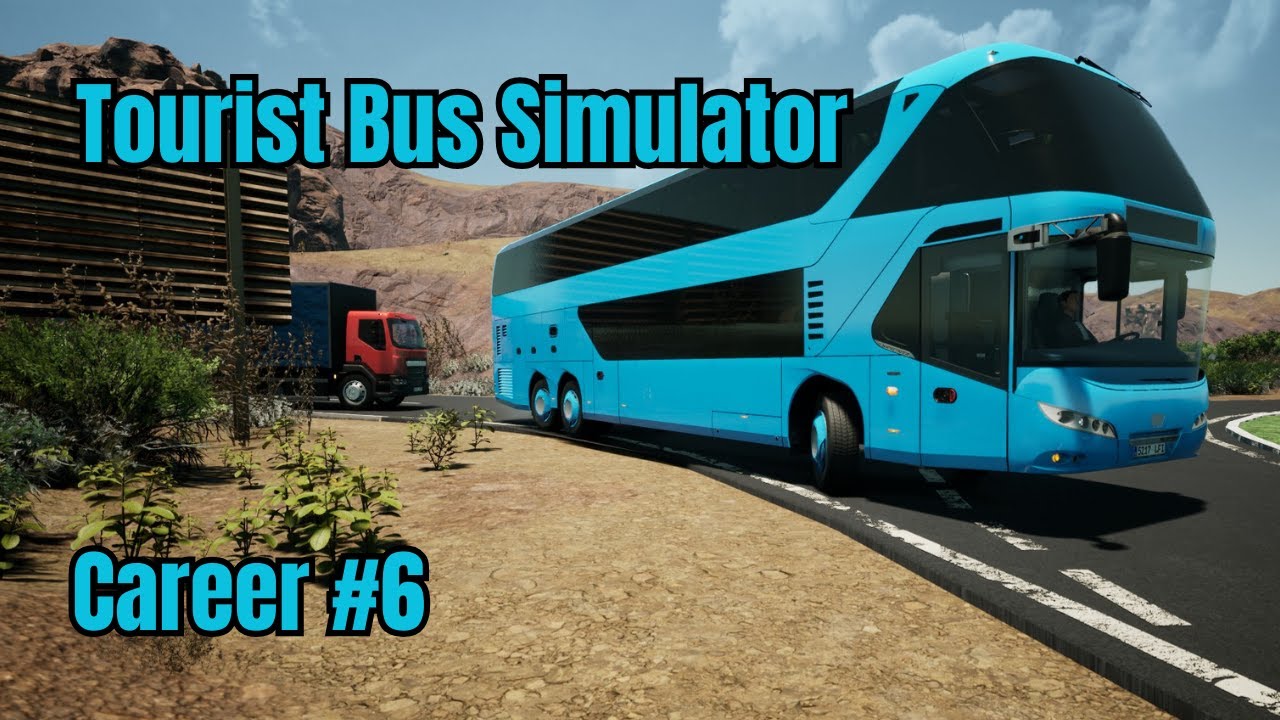 [Tourist Bus Simulator][4K]The First Shuttle Tour! | Career #6 - YouTube