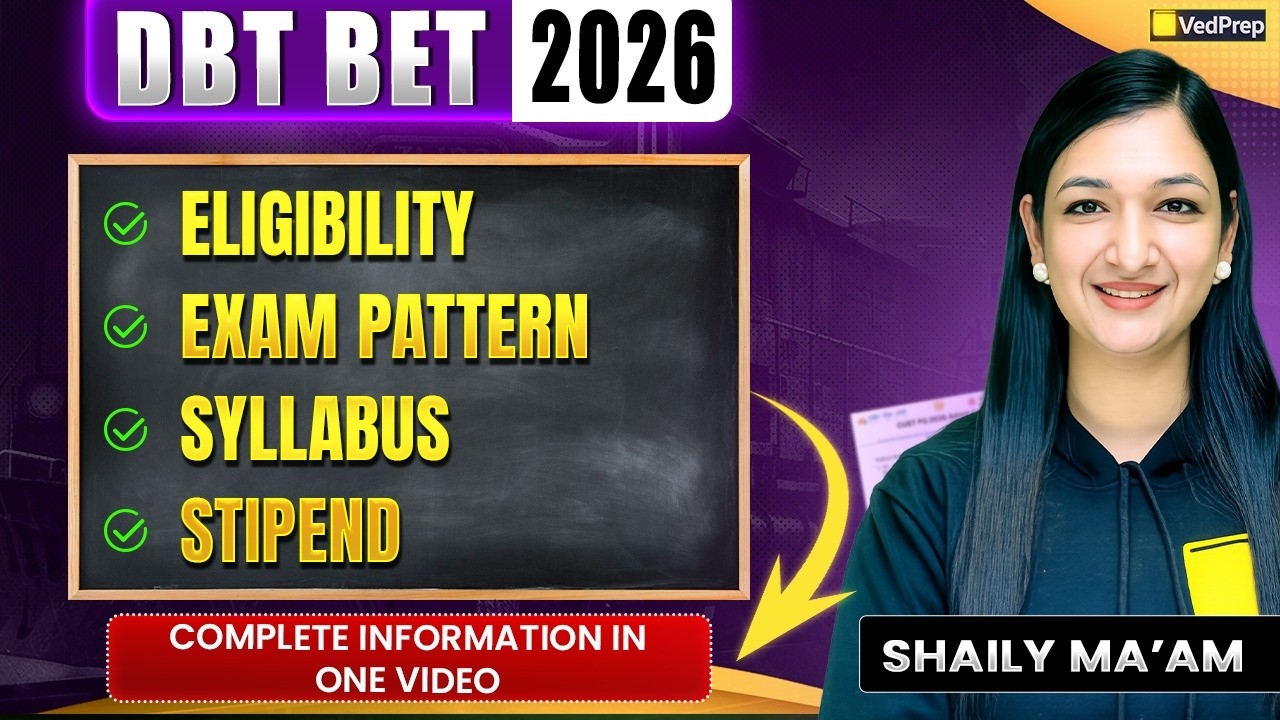 DBT BET 2026 🔥 Eligibility, Exam Pattern, Syllabus & Stipend | Complete ...