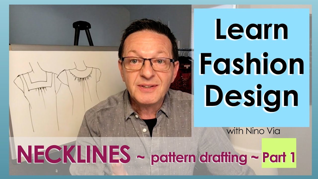How To Make Necklines Using Pattern Making~PART 1 ~ How To Draft ...