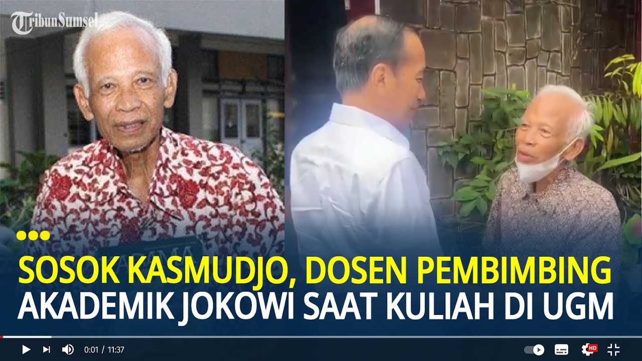 Sosok Kasmudjo, Dosen Pembimbing Jokowi saat Kuliah di Fakultas ...