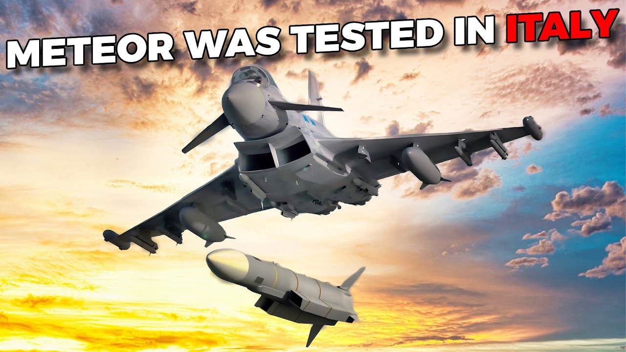 Eurofighter Typhoon have carried out the first launches of Meteor ...