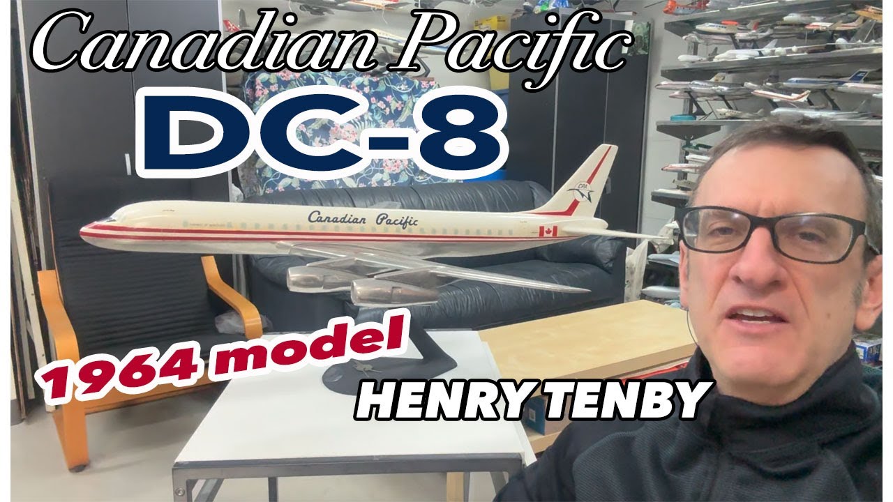 Canadian Pacific Airlines DC-8 1964 Douglas Factory Model | Model ...