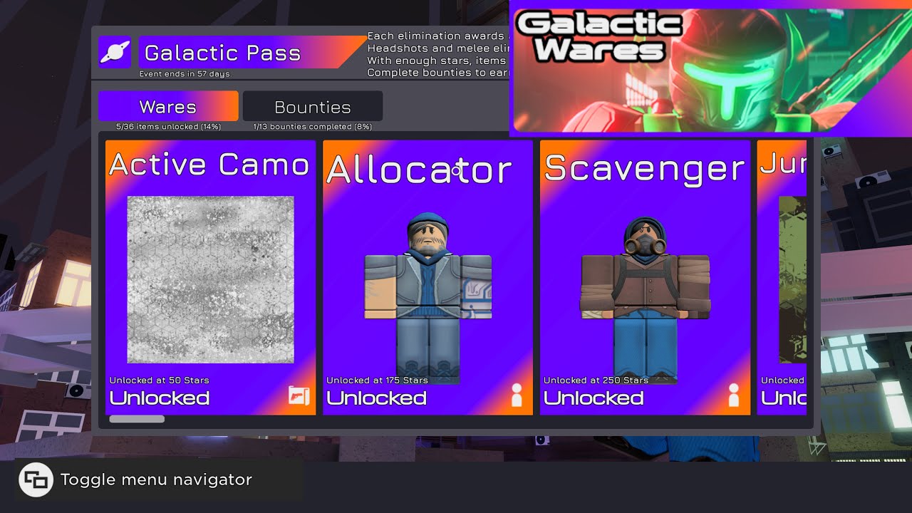 NEW BATTLEPASS IN ARSENAL! ARSENAL GALACTIC ASSAULT BIG UPDATE ...