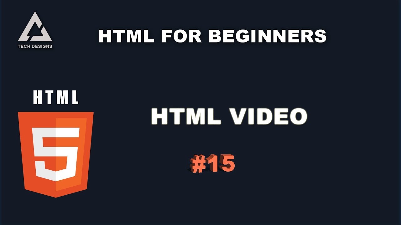 lesson 15 html video - YouTube