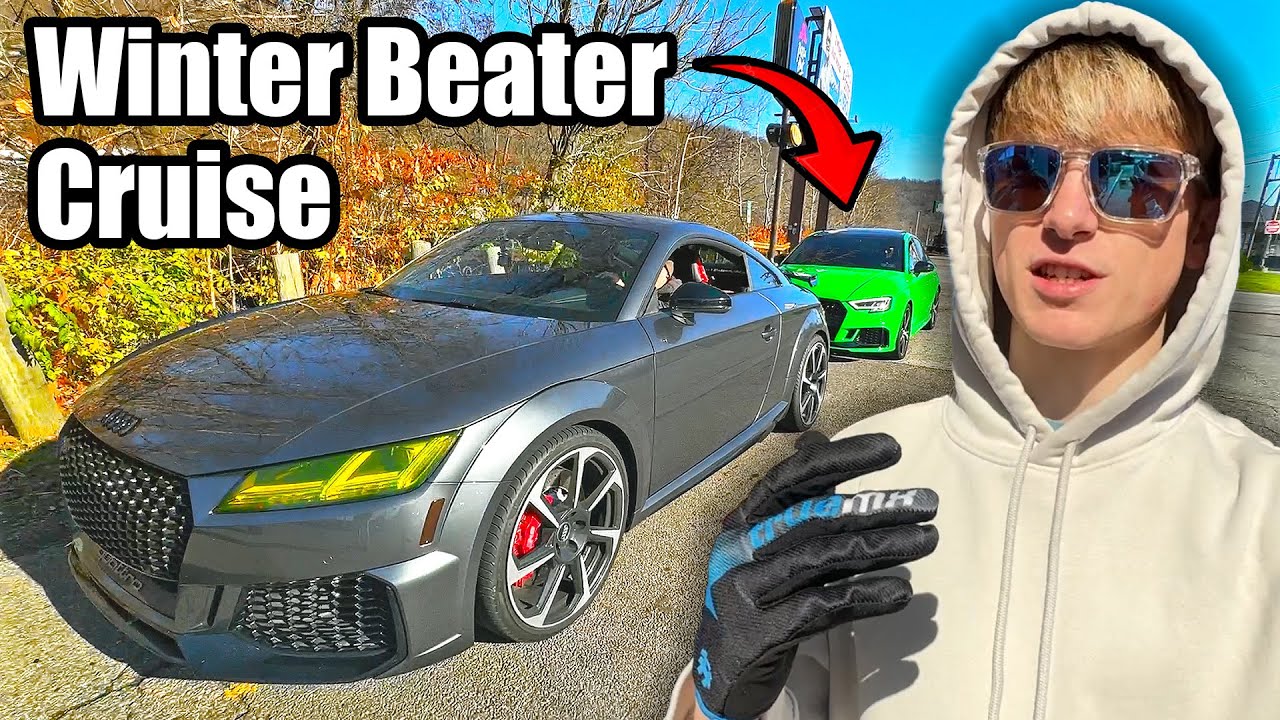 $500,000 Winter Beater Car Cruise (Porsche 911, Audi RS3, TTRS, GTR ...