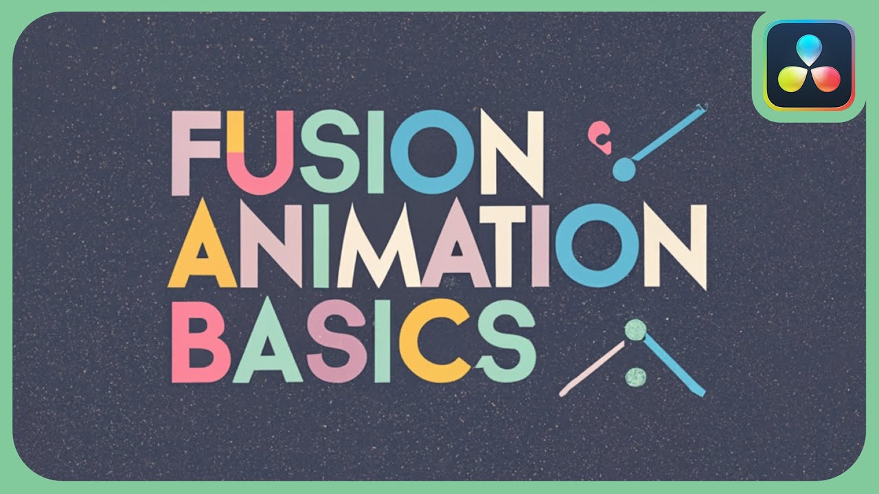 Fusion Animation Basics #1 | DaVinci Resolve 18.5 | - YouTube