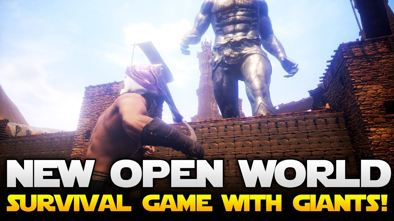 EPIC NEW OPEN WORLD SURVIVAL GAME WITH GIANTS! Conan Exiles Gameplay ...